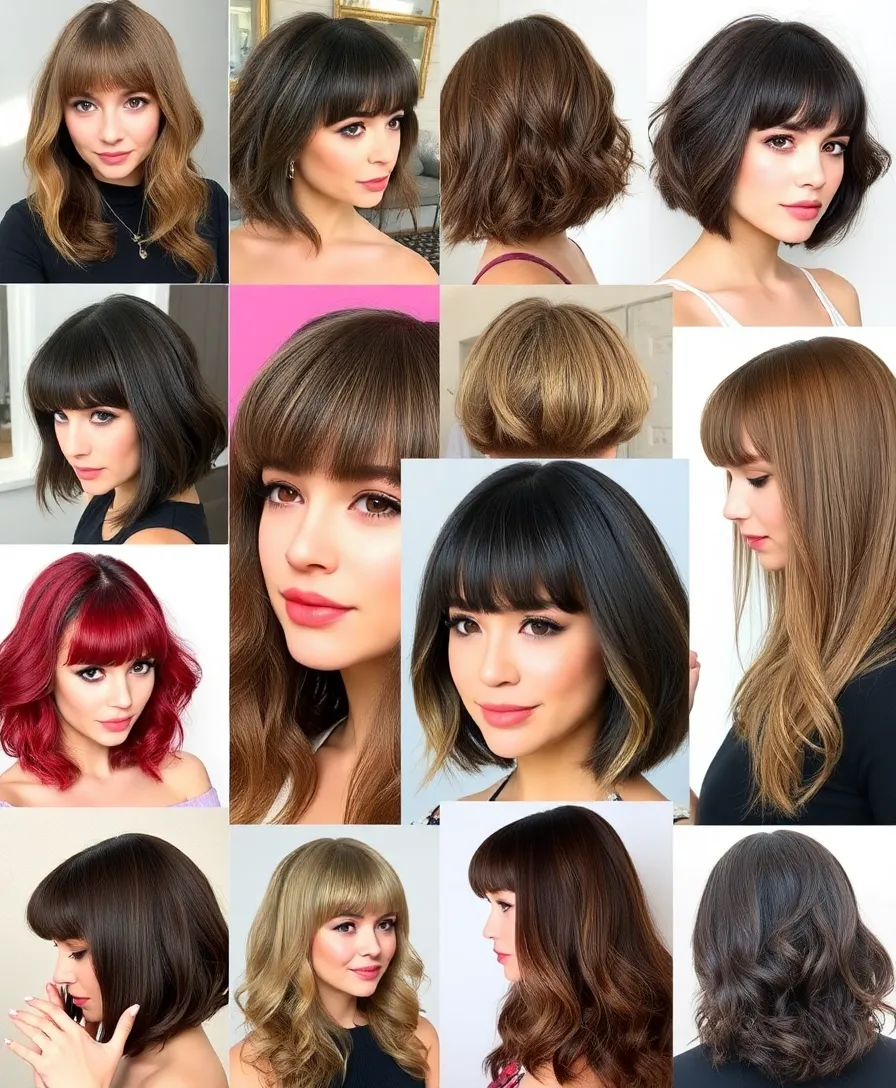 20+ Layered Haircuts with Bangs You'll Be Obsessed With